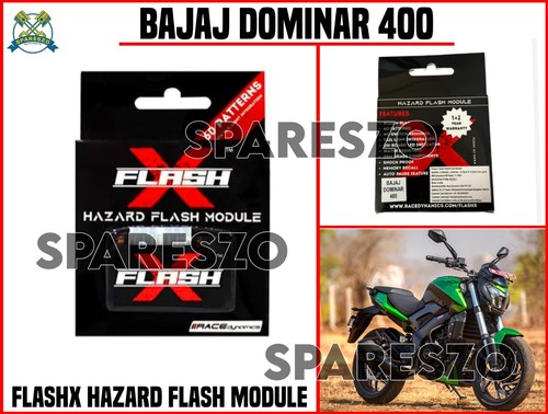 "FLASHX HAZARD FLASH MODULE" For Bajaj Dominar 400 - With Express ...