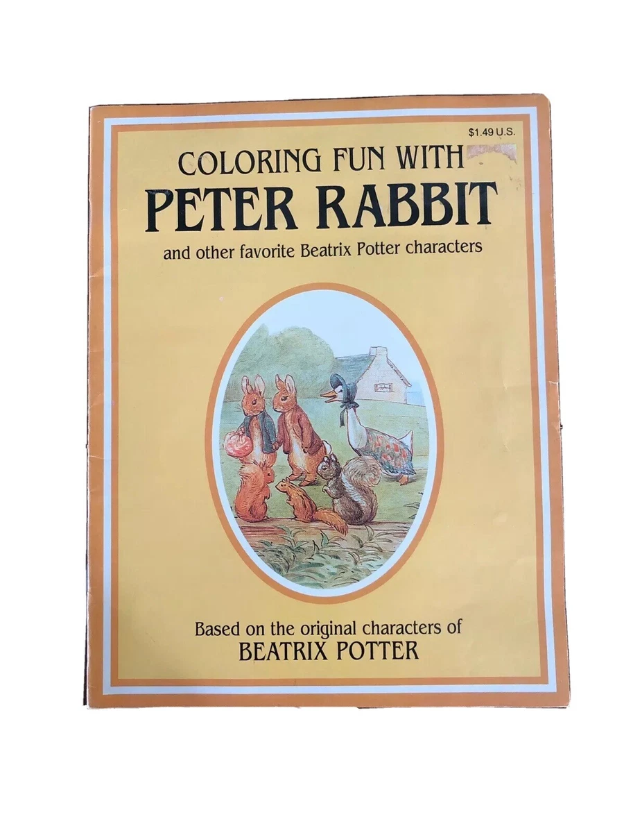 Peter Rabbit Coloring Book