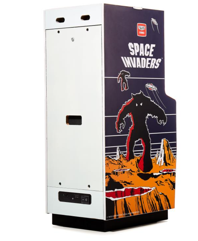 Space Invaders Quarter Size Arcade Cabinet 1/4 Scale + Collector's ...