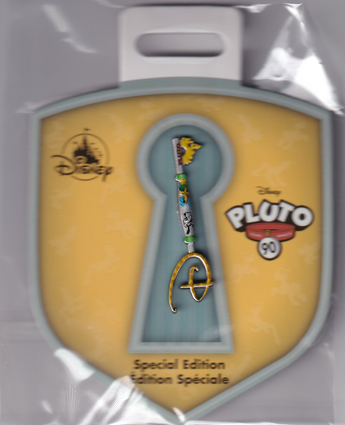 DISNEY PLUTO KEY PIN 90th ANNIVERSARY LIMITED EDITION! *CONFIRMED* NEW ...