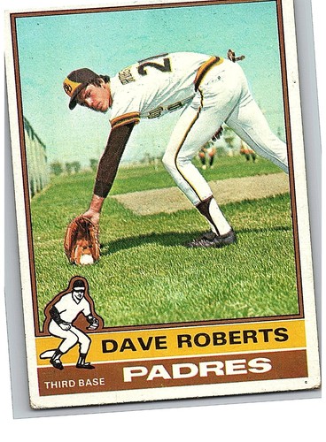 1976 Topps Baseball Card Single - #107 Dave Roberts | eBay