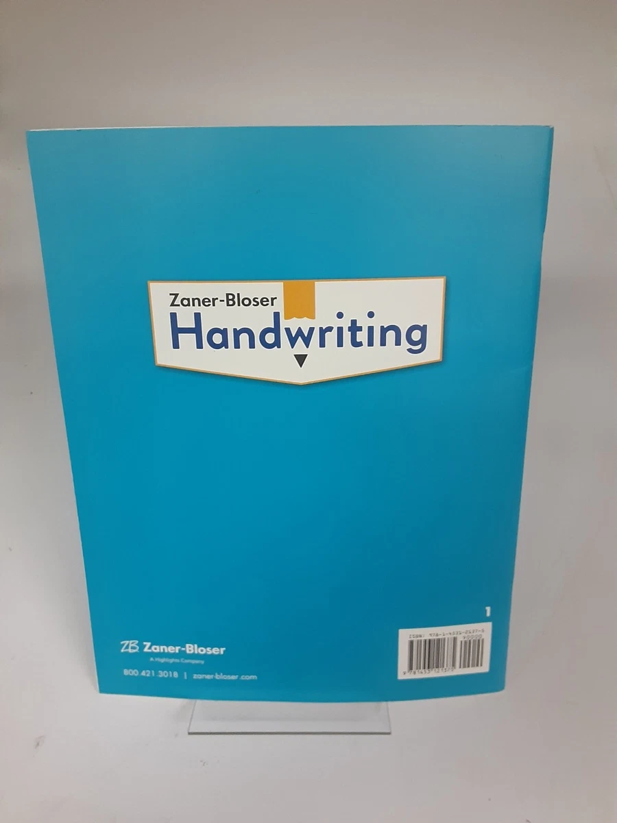 Zaner Bloser Handwriting Workbooks