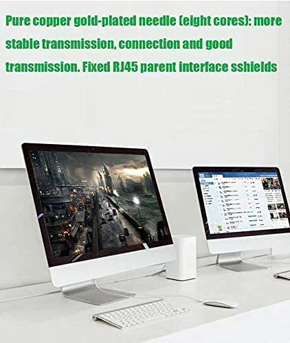 RJ45 Adapter 2 in 1 Ethernet LAN Network Splitter Patch Cable Extender ...