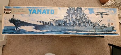 Japanese Super Battleship Yamato Plastic Model | eBay