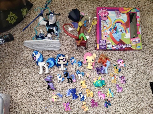 My Little Pony Lot Collection Vinyl Game And Figures | eBay