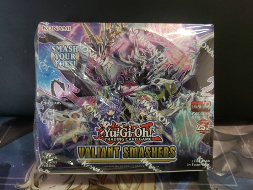 *SEALED* 2020 KONAMI YU-GI-OH! VALIANT SMASHERS BOOSTER BOX *CONTAINS ...