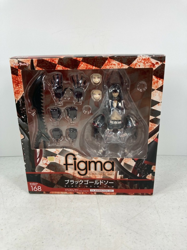 Figma Black Rock Shooter Gold Saw TV Animation Authentic US Seller | eBay