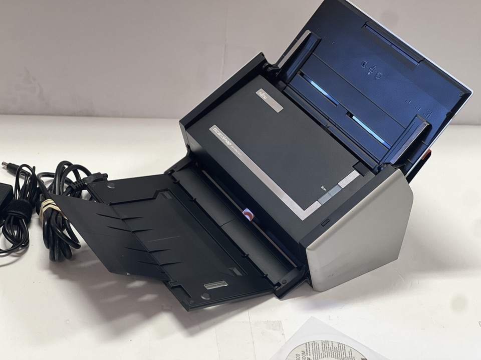 Fujitsu Scan Snap S1500 Scanner w/ AC Adapter+USB+CD | eBay