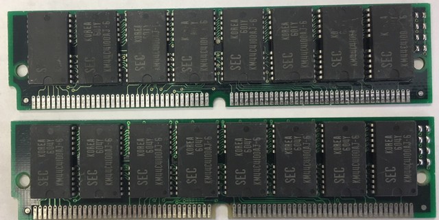 32MB (2 X 16MB) FPM NON-PARITY 60NS SIMM 72 PIN 5V 4X32 MEMORY RAM | eBay