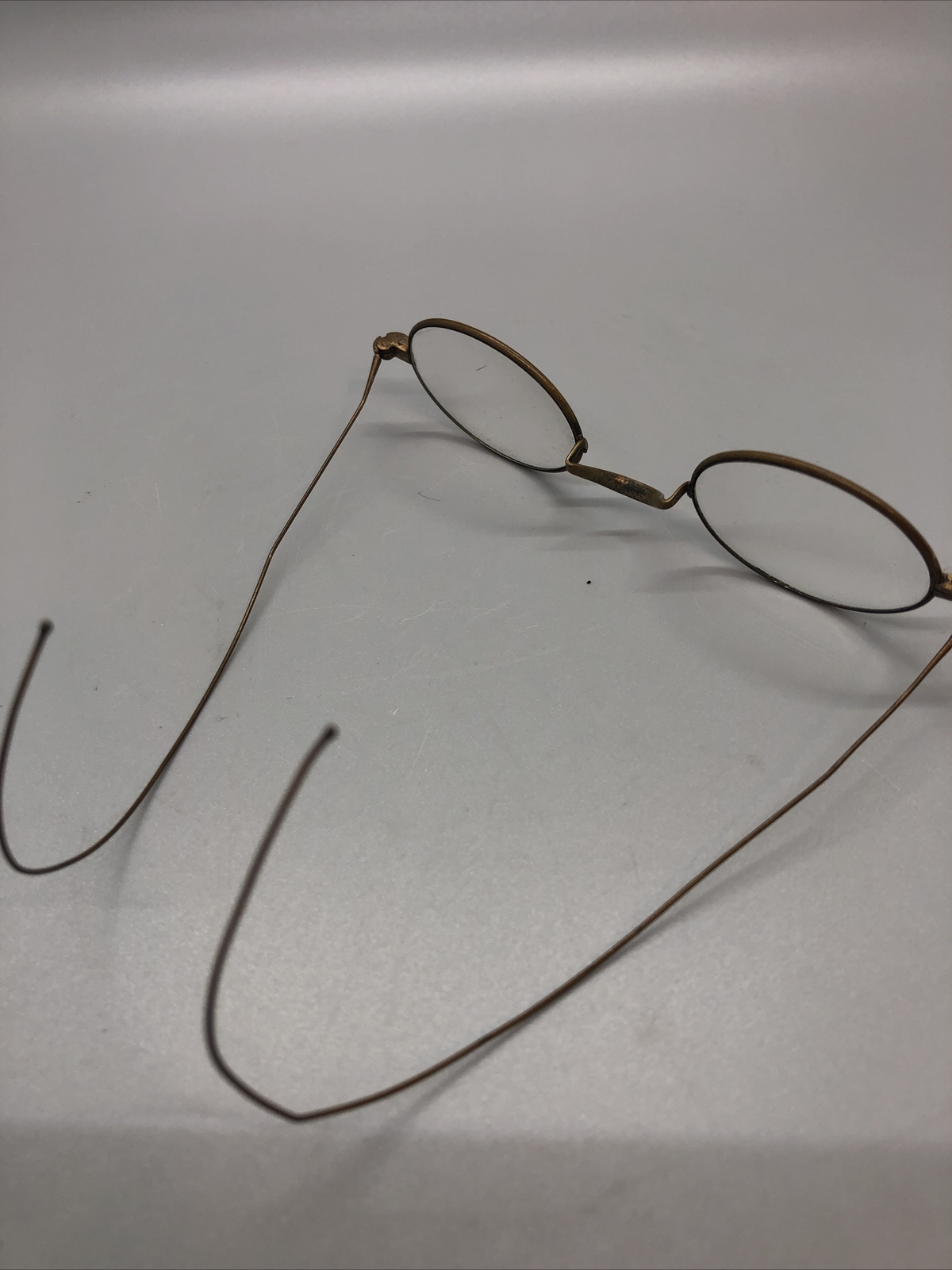 ANTIQUE VINTAGE WIRE RIM SPECTACLES GLASSES - Gem