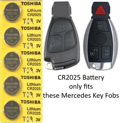 Remote Key Fob Battery for MERCEDES Key Fob & Smart Key - TOSHIBA ...
