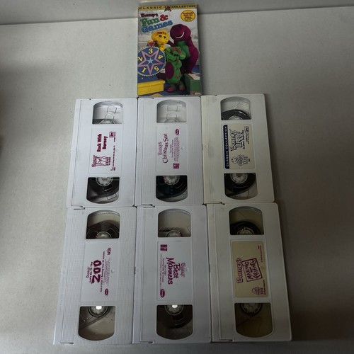 Barney VHS Collection 7 Tapes No Box | eBay