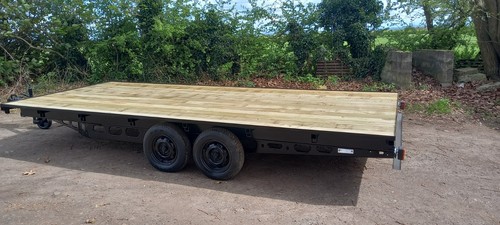 Large Twin Axel Car Transporter. Utility Trailer. New Electric, Paint ...