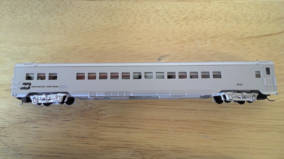 N Scale BN MOW Passenger Car Set Micro Trains Burlington Northern | eBay