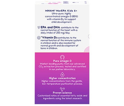 Minami MorEPA KIDS 6+ Omega-3 & Vitamin D3 Softgels (x60) | eBay