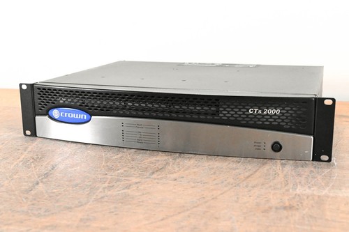 Crown CTs 2000 2-Channel 1000W Power Amplifier CG01FPG | eBay