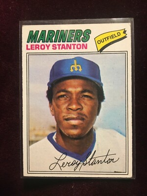 1977 Topps #226 Mariners Leroy Stanton Baseball Card | eBay