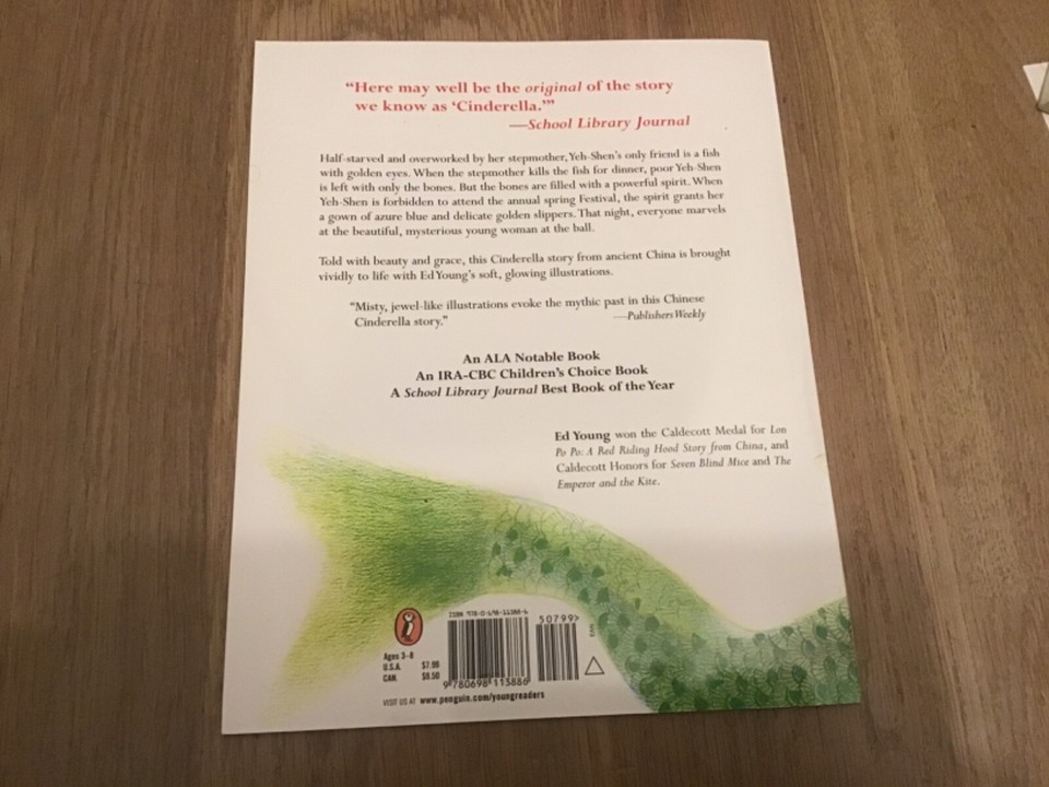 Yeh-Shen: A Cinderella Story From China book by Ai-Ling Louie ...