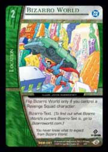 VS System: Bizarro World [Played] VS: DC Superman Man of Steel TCG CCG ...
