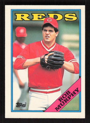 1988 Topps Tiffany Set-Break #603 Rob Murphy Cincinnati Reds | eBay