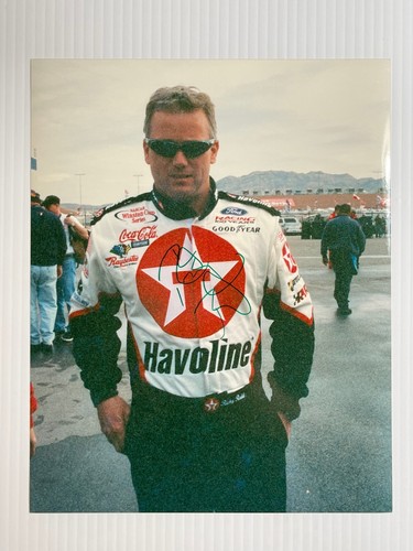 Ricky Rudd Autographed 8x10 Photo (2001) Havoline Racing - In Person ...