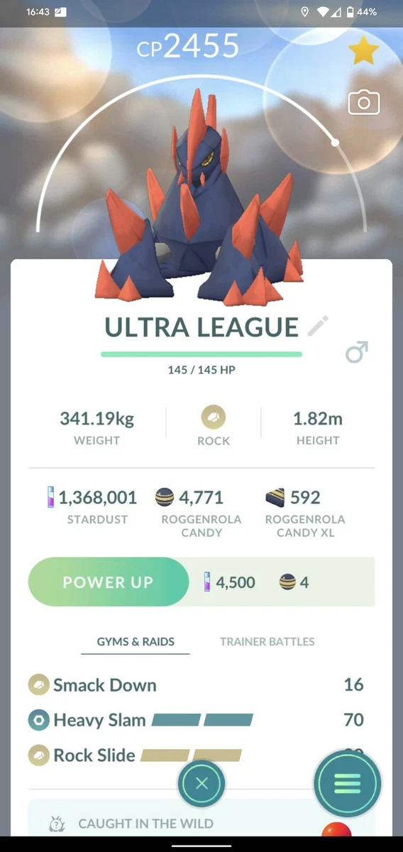 Roggenrola Evolution