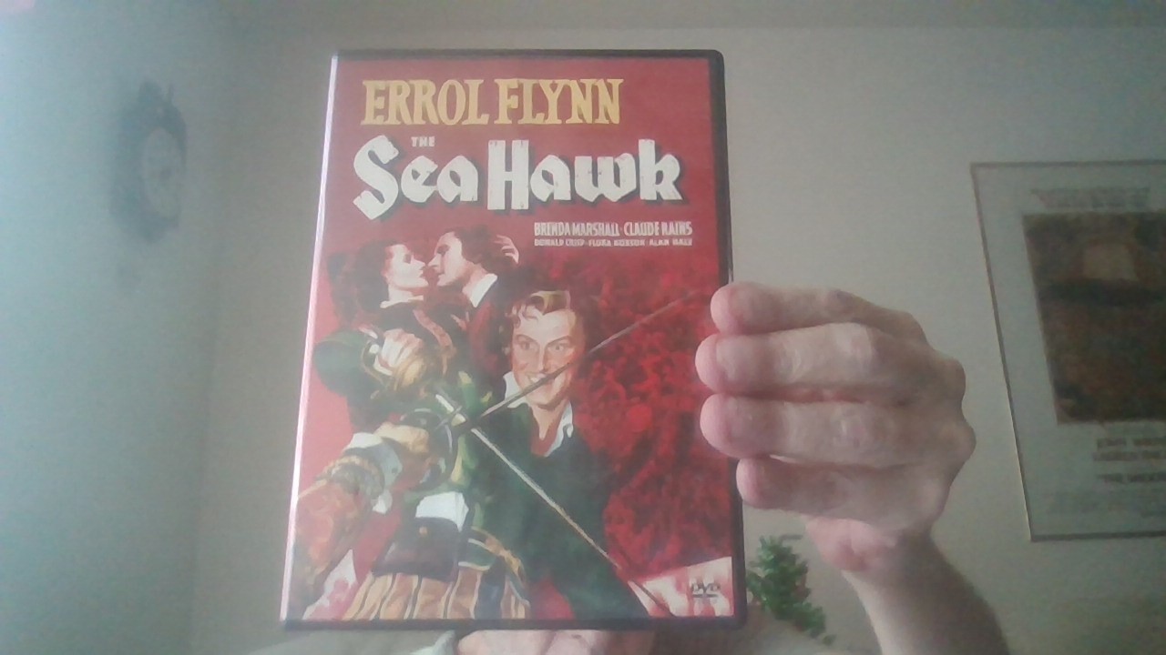 3 USED but VG Pirate films-"Swashbuckler"+"Sea Hawk" both oop Pirates ...