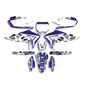2018 2019 2020 2021 YZ450F YZF 450 GRAPHICS KIT URBAN CAMO BLUE/GREY ...