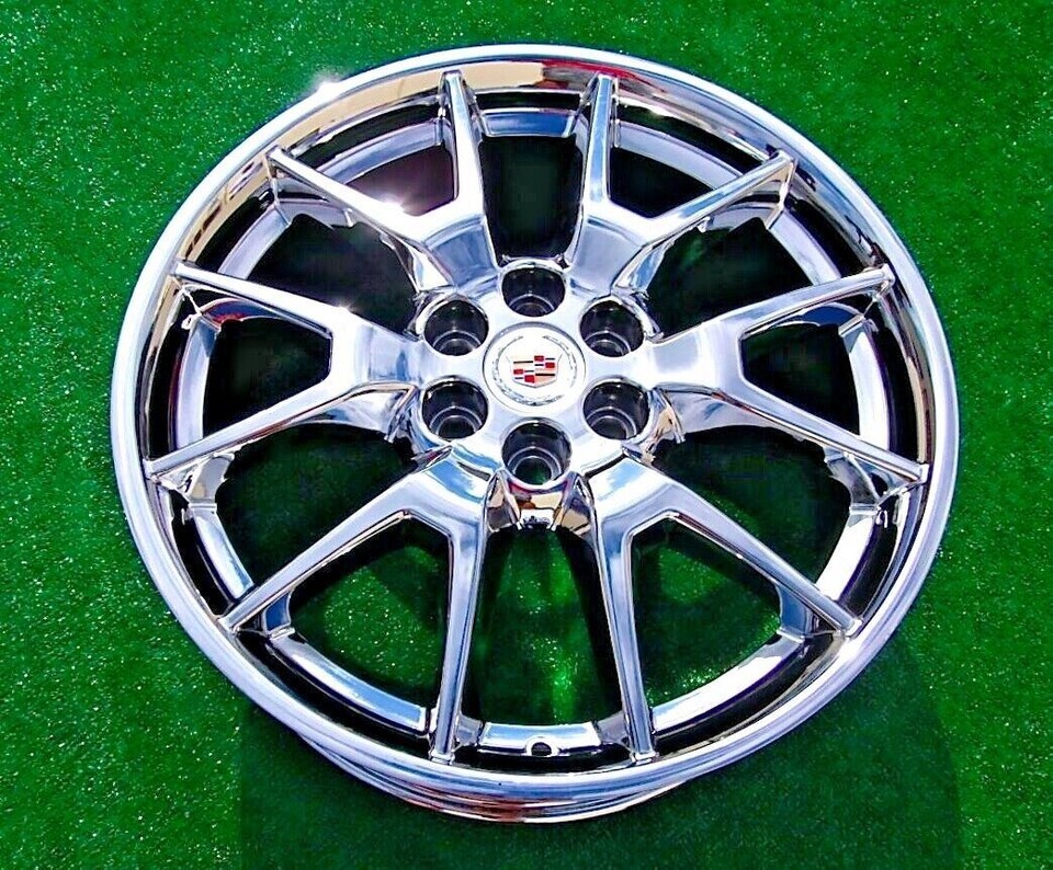 Cadillac SRX Chrome 20 Wheel 2013 2014 15 2016 OEM Factory GM Spec ...