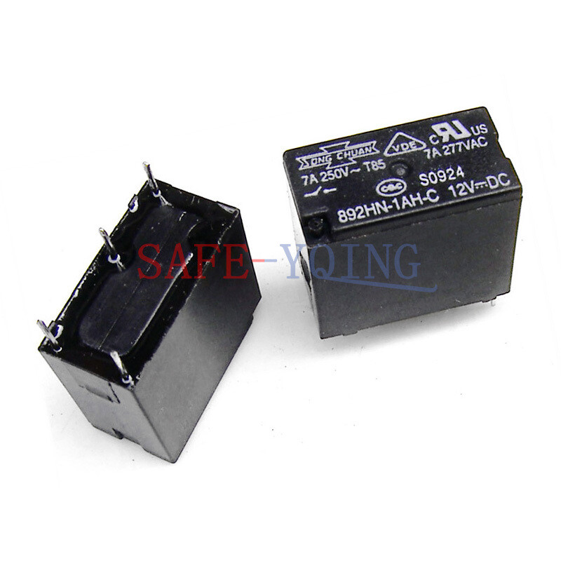 5 pieces SONG CHUAN 892HN-1AH-C 12VDC Relay | eBay