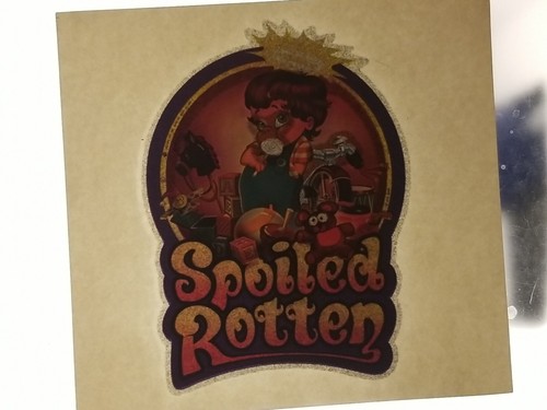 Vtg Iron On Heat T-Shirt Transfer: SPOILED ROTTEN Children Kid Baby ...