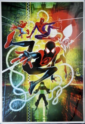 INTO THE SPIDER-VERSE PRINT Neal Adams art Spider-Man | eBay