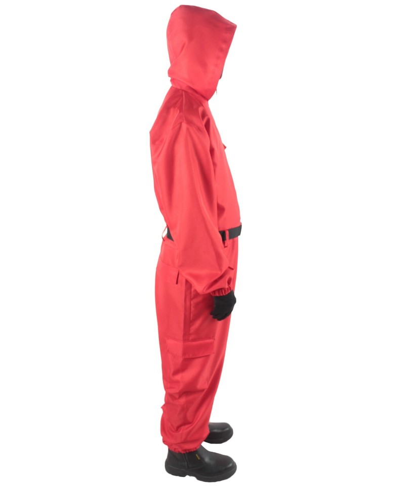 Red Guard Jumpsuit Costume | TV Show Soldier Cosplay Fancy Dress ...