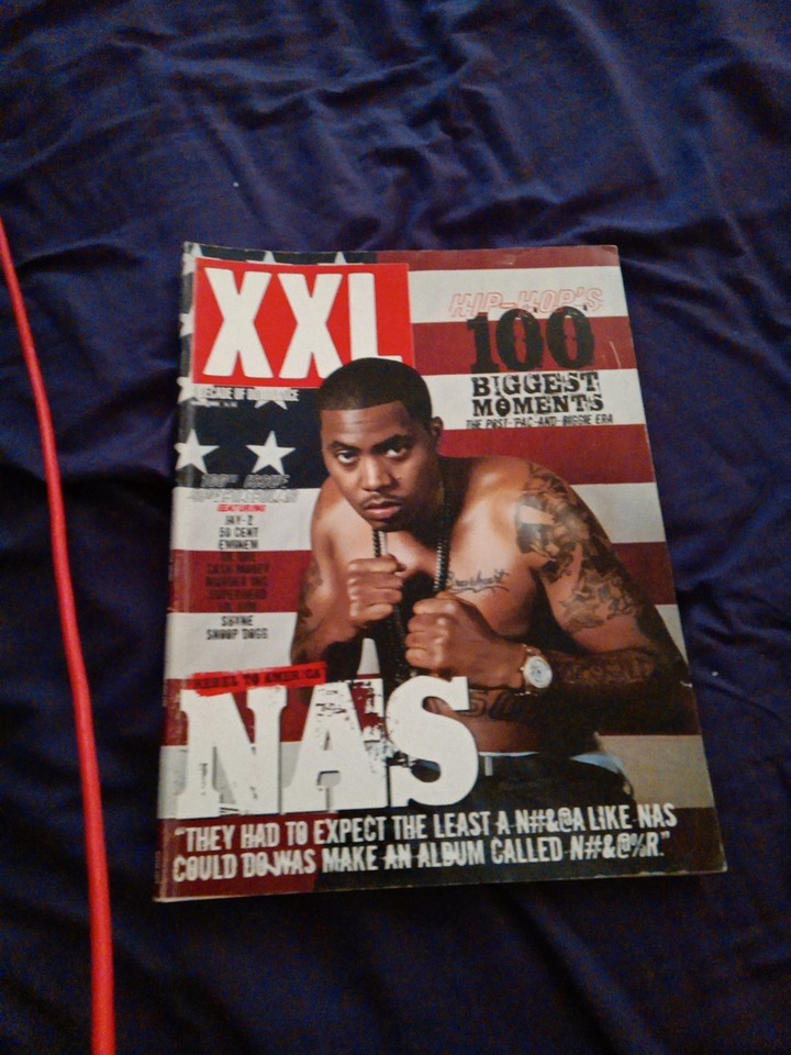 XXL Magazine 100th Issue March 2008 Nas Jay Z Cash Money Dr Dre Eminem ...