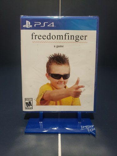 Brand New/Sealed Limited Run Games LRG Freedom Finger Playstation 4 PS4 ...