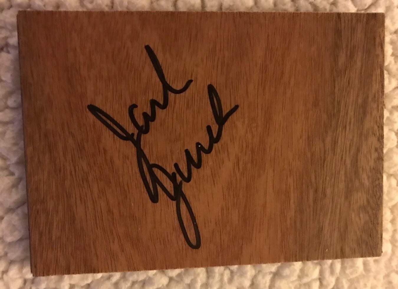 Jack Jurek Pba Pro Bowling signed 3.5 x 5 Wood floor tile autograph | eBay