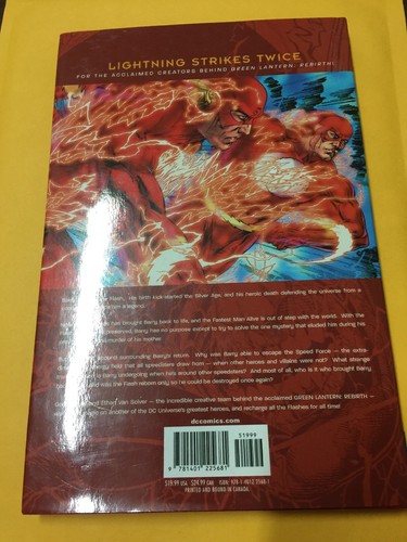 Flash : Rebirth by Geoff Johns (2010, Hardcover) | eBay