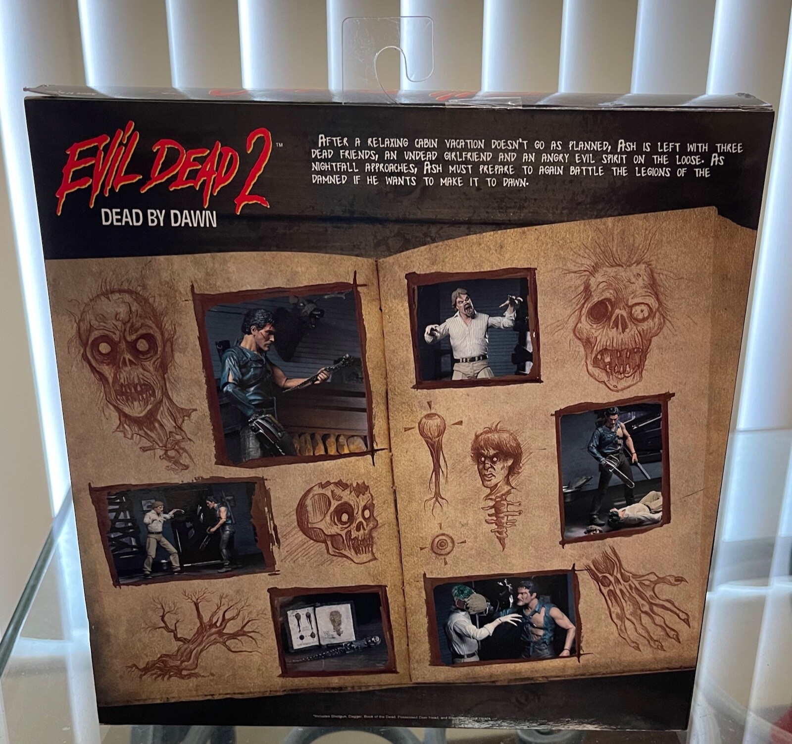 NECA Evil Dead II 2 Pack Ash & Deadite Ed Figures Dead by Dawn new ...