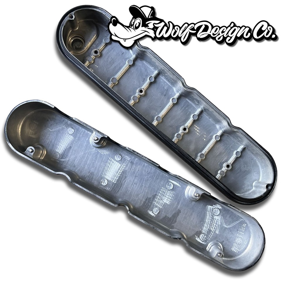 LS Valve Covers Black Finned Aluminum Hidden Coil Packs LS1 LS2 LS3 LS6 ...