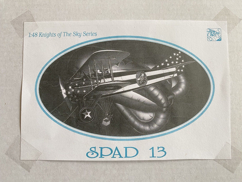 SEE DETAILS Dragon Models 1/48 Spad 13 Plastic Aircraft Model Kit #5902 ...