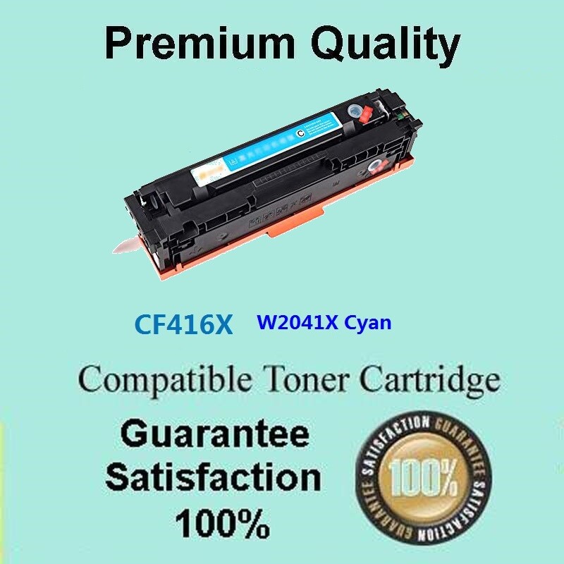 Toner Cartridge W2040X W2041X W2042X W2043X 416X Compatible for HP ...