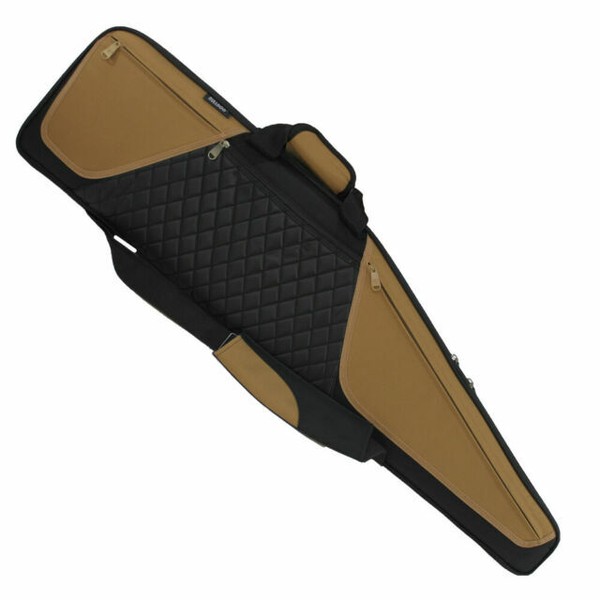 Bulldog Elite Rifle Case 44 Inch Nylon Black With Tan Trim Bd360-44 for ...