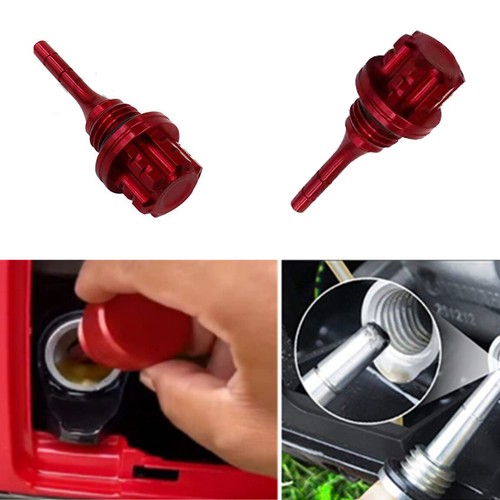 1Pc Motorcycle Dirt Bike Modified Engine Hexagon Oil Dipstick Cap Plug ...