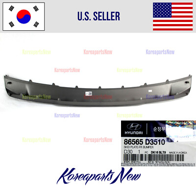 SKID PLATE FRONT BUMPER ⭐GENUINE⭐ 86565D3510 Hyundai Tucson 2019-2021 ...