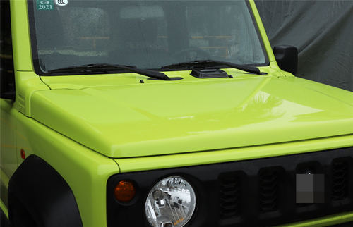 Carbon Fiber ABS Front Hood Scoop Air Vent Intake Cover For Suzuki ...