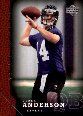 2005 Upper Deck Derek Anderson Rookie Card #240 | eBay