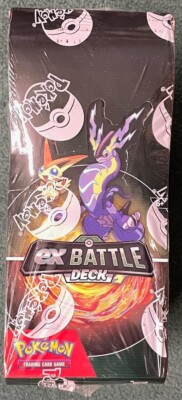 POKEMON MIRAIDON EX/ VICTINI EX BATTLE DECK 6-BOX SEALED CASE | eBay