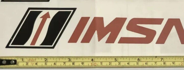 IMSA Motorsports RACING DECAL STICKER Gtlm Gtd Lmp2 daytona Indycar ...