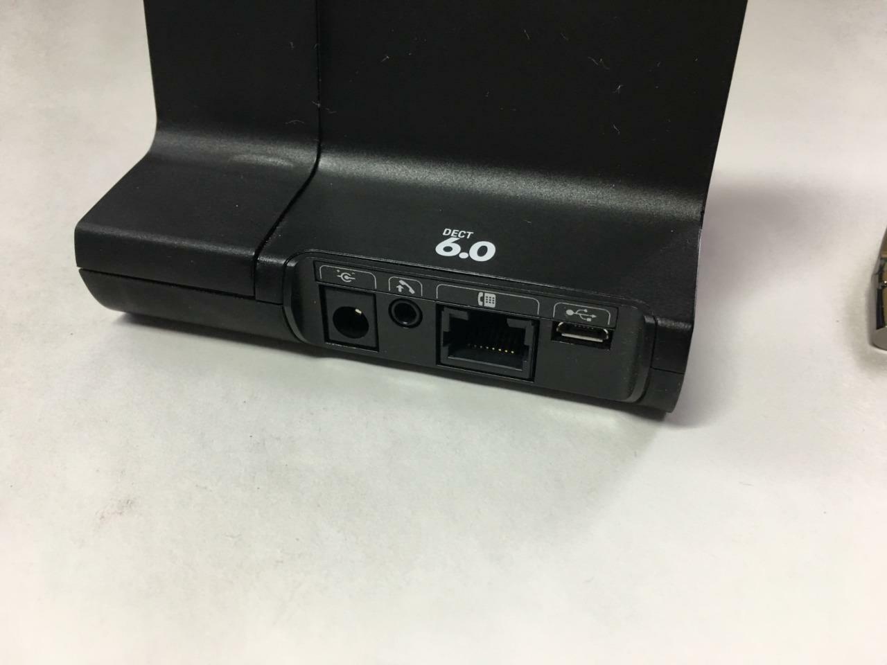 PLANTRONICS 745 AL8-WO2 W/ WH500 HEADSET BATTERY CHARGER AC ADAPTER ...