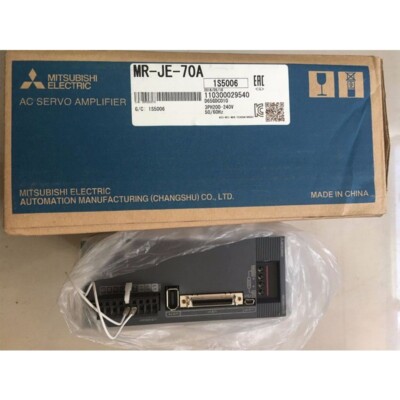 MR-JE-70A New Sealed Mitsubishi AC Servo Drive MR-JE-70A IPCS | eBay